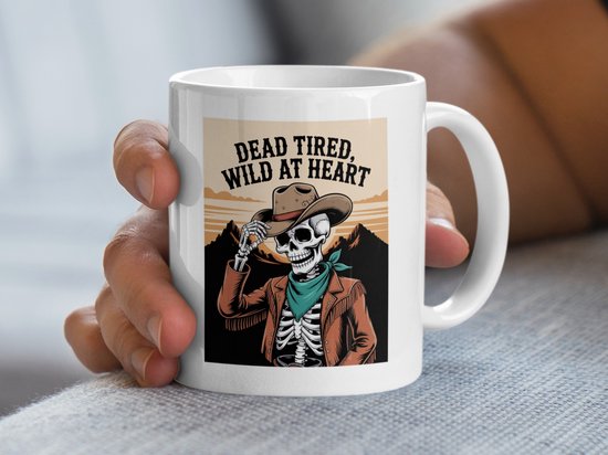 Cowboy Skelet Mok, Western Dood Mok, Dead Tired Wild at Heart, Cowboy ...