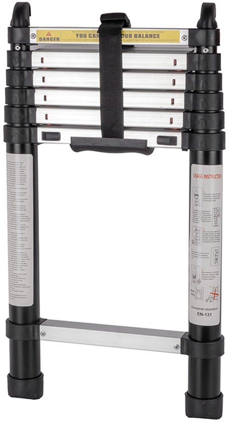 Brunner Laddy Alcove Air - Telescopische Aluminium Ladder voor Camper ...