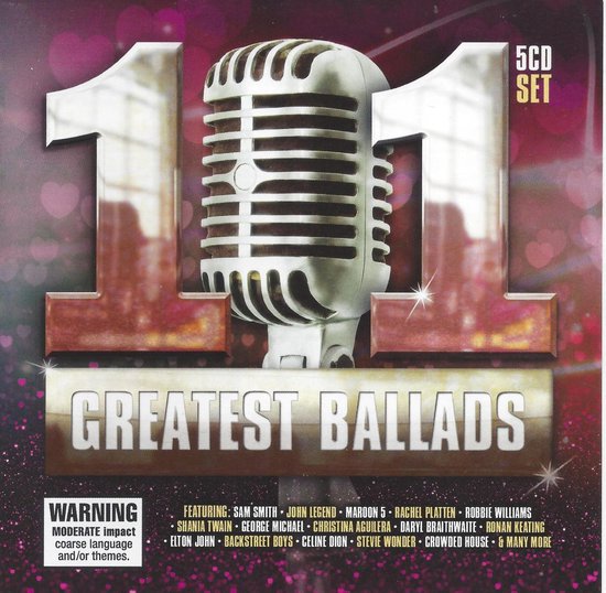 101 Greatest Ballads, various artists | CD (album) | Muziek | bol.com