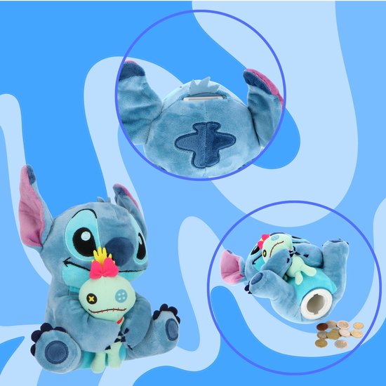 Lilo & Stitch Pluche Spaarpot - Scrump | bol