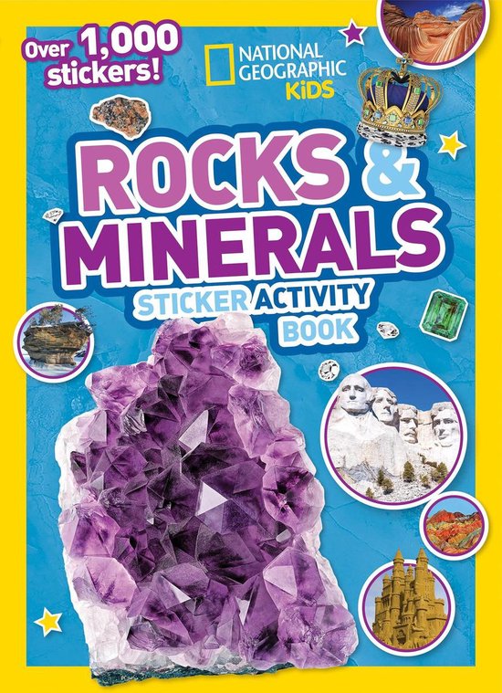 Rocks and Minerals Sticker Activity Book Over 1,000 stickers Stickers ...