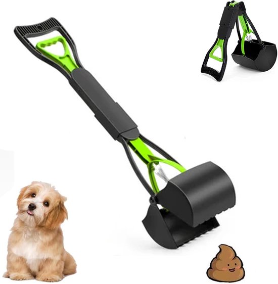 Hondenpoepschep Opvouwbaar - Groen 60CM - Poepschep - Poepschep voor ...