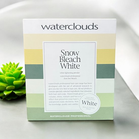 Waterclouds Snow Bleach White Lightening Powder - 500 G | bol