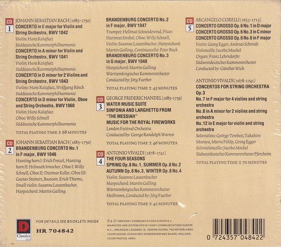 Baroque Era =Box=, various artists | Muziek | bol