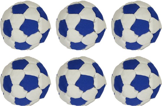 Panthera - Footbag - 32 panelen - Set van 6 - Hackysack - Jongleer | bol