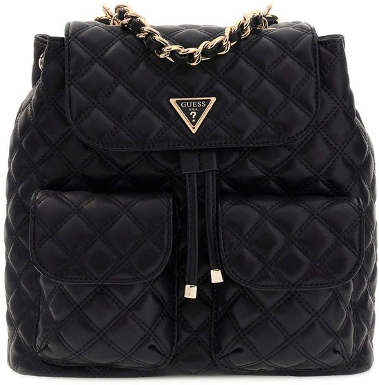 GUESS vrije tijd rugzak rugzak Giully II Flap Backpack Black zwart | bol