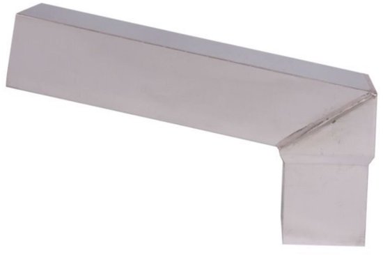 Zinken Stadsuitloop Vierkant 60 x 80 mm | 80 x 80 mm | bol