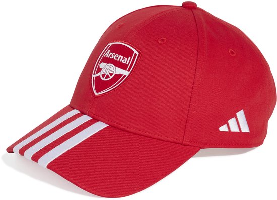 Arsenal pet Adidas 3 strepen rood | bol