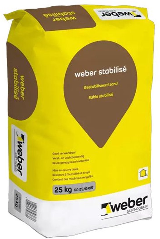 Weber Stabilisé 25kg | bol