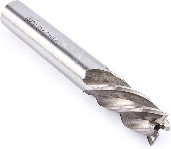 JGS Premium - 4 Fluit Frees 12mm HSS CNC Rechte Schacht Boren Cutter ...