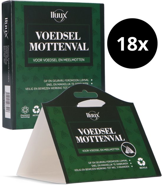 Mottenval voor Keuken of Voorraadkast - Set van 18 Stuks ...