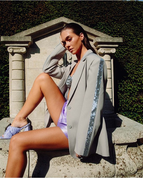 Woven Body Blazer | bol