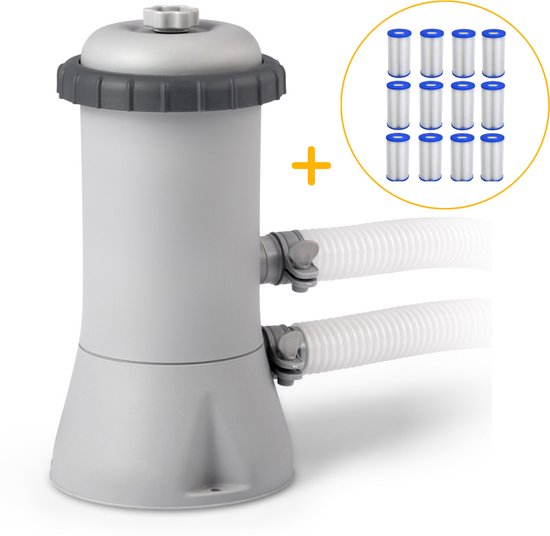 Intex cartridge zwembadpomp klein | Tot 9.000 liter | Voordeelpakket ...
