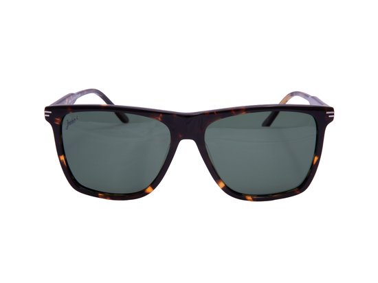 Jackie L Bergerac JL-0575A tortoiseshell – groen-grijs polarised TAC – UV400 | bol