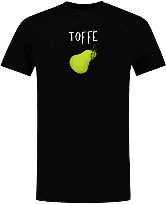 Toffe peer Heren T-shirt - eten - fruit - goed - werk - school - top ...