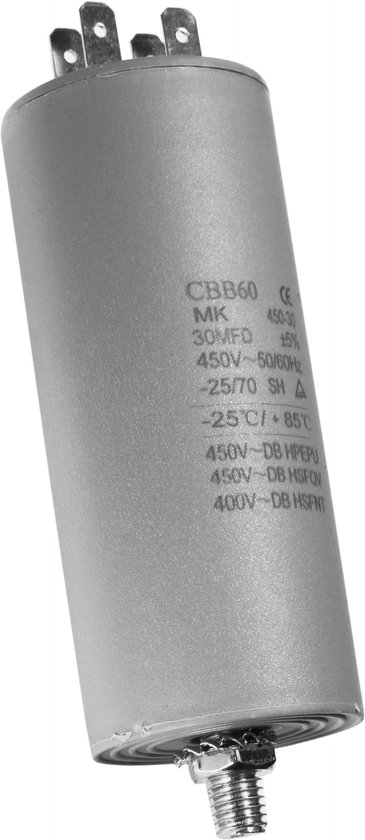 Dparts condensator 30 µF - universeel - 450V - universele ...