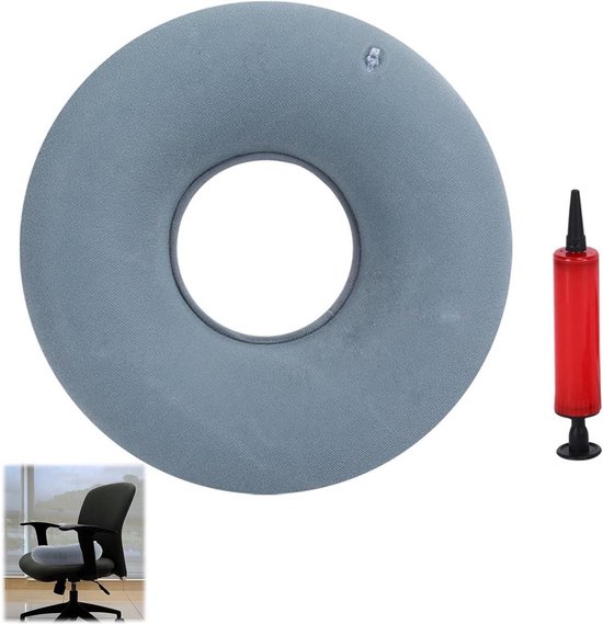 QPFO® Opblaasbaar orthopedisch zitkussen - anti-decubitus voor ...