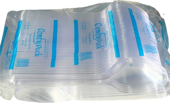 Posched - Reusable Plastic Lepel - 100 Stuks - Herbruikbaar - Plastic Spoon - Transparent | bol