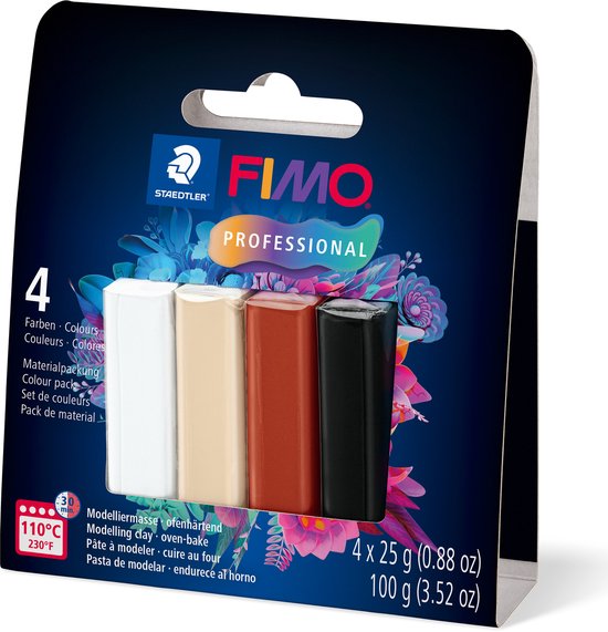 FIMO professional - colour pack - ovenhardende boetseerklei - set ...