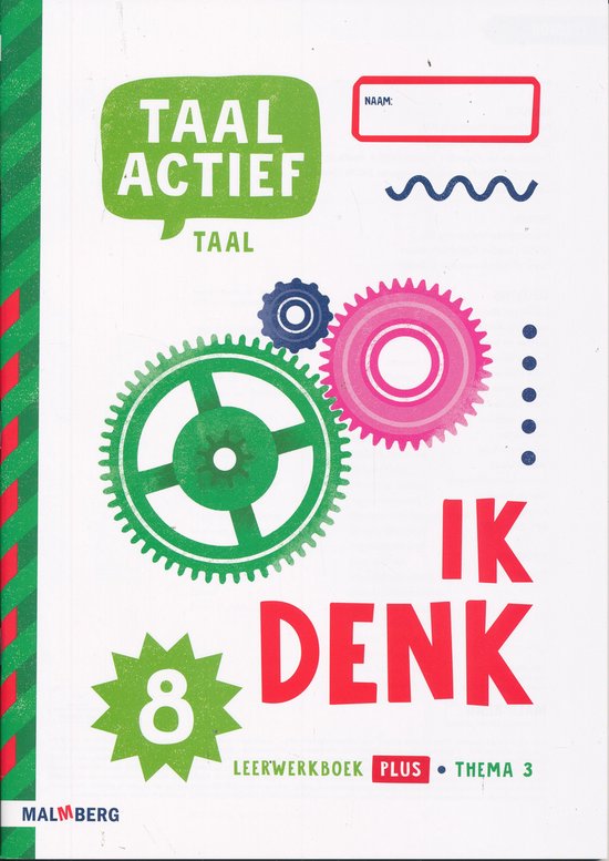 Taal Actief versie 5 Leerwerkboek Plus Taal thema 3 groep 8 | 6152933826869 | Boeken | bol