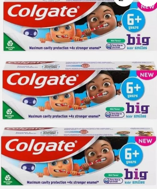 colgate big kids smiles 6-9 3X colgate | bol