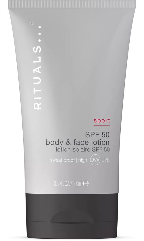 Rituals of Sport - Sun Body Face Lotion 50 SPF a 100 ml | bol