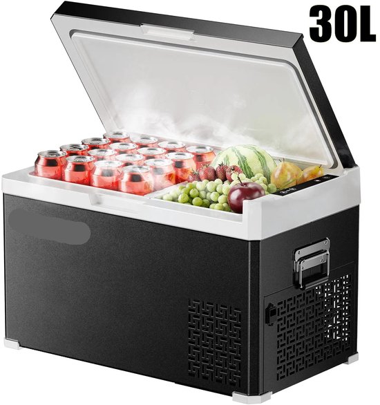 Auto Koelkast – Draagbare Koelbox – Mini Koelkast – Reis Koelkast – 30L Volume –... | bol
