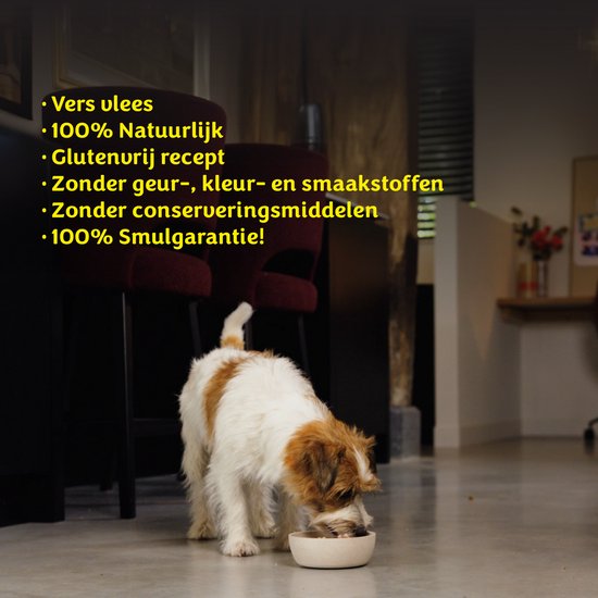 Smuldier Pens&Vlees 400g | 48 st. | compleet | diepvries hondenvoer ...