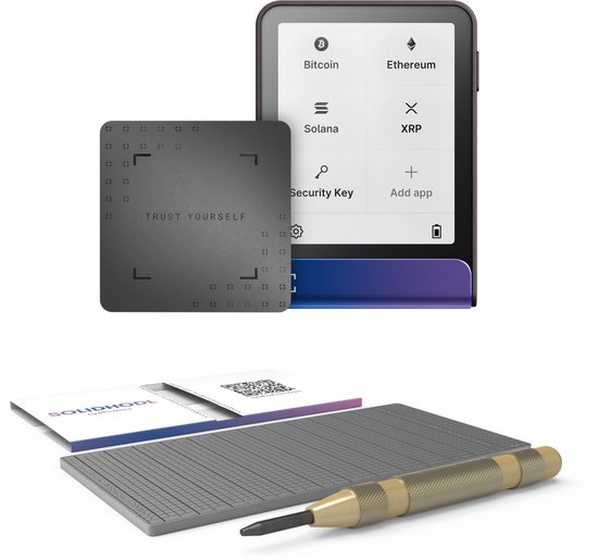 Ledger Flex + SOLIDHODL – Crypto Hardware Wallet met Touchscreen – 15. ...