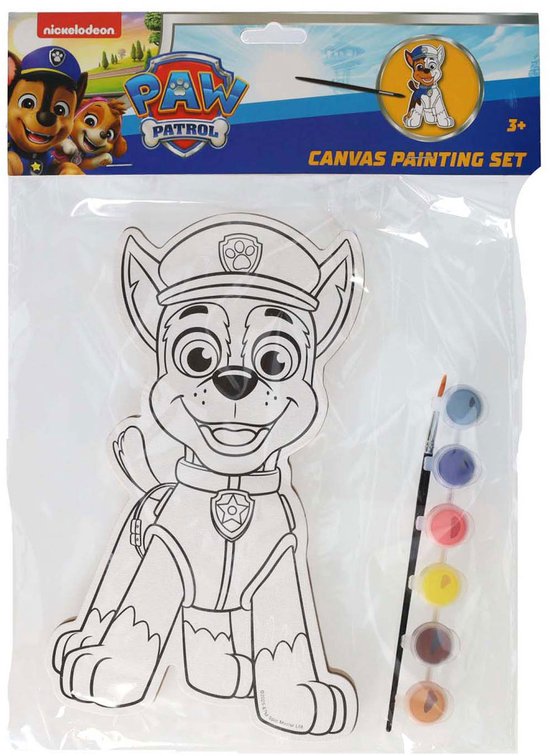 Canvas Painting Set Paw Patrol | bol