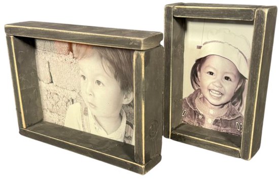 2 dlg fotoframe set voor de foto-formaten 10/15 en 13/18 in de bekende ...