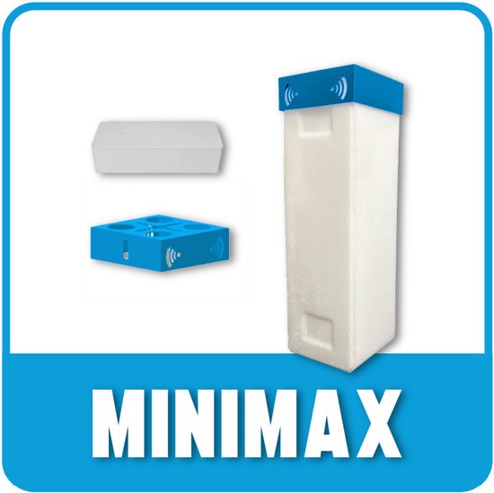 MiniMax module - Zout alarm waterontharder - 4kg zoutblokken | bol