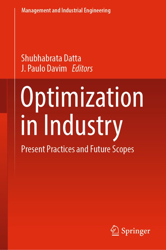 Management and Industrial Engineering- Optimization in Industry ...
