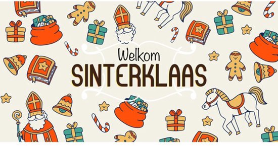 Welkom Sinterklaas Banner 75x150cm | bol
