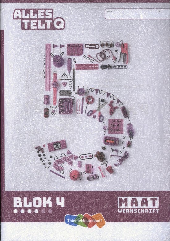 Alles telt Q set groep 5 blok 4 t/m 6 Leerwerkschrift | 9789006112269 | Boeken | bol