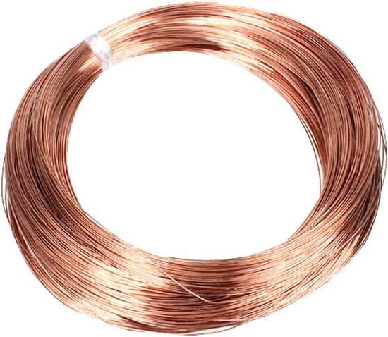 koperdraad ongelakt 1.25 mm - 10 meter | bol