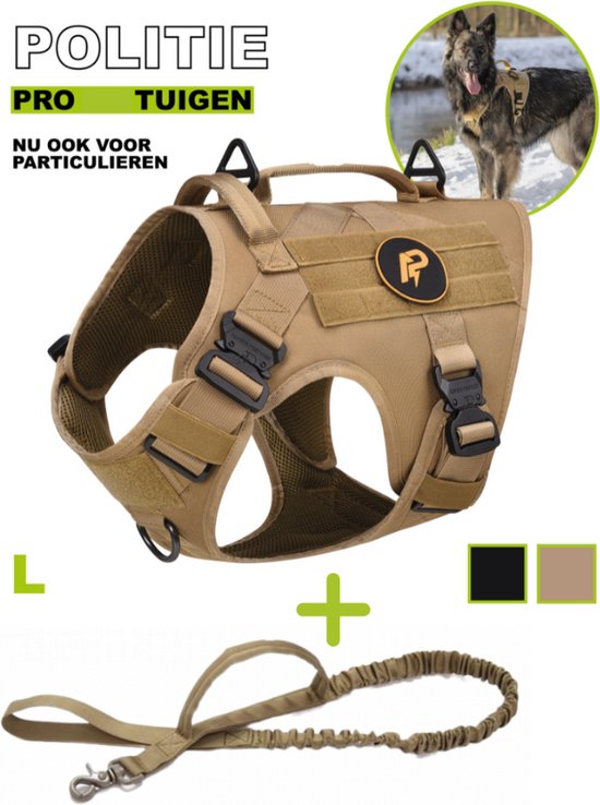 Always Prepared © Pro Tuig + riem – Anti trek tuig – Honden harnas – Y ...