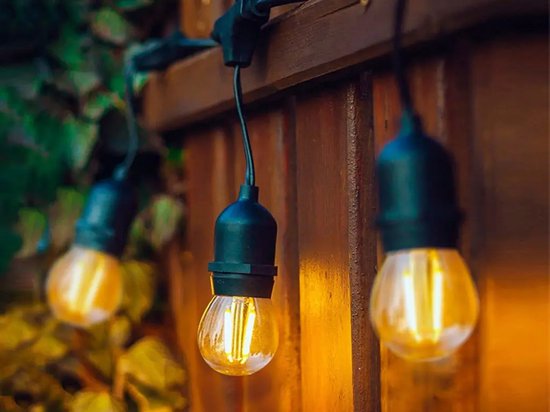 JL - 2W E27 G45 Amber Glas Filament LED Bulb 2000K | bol