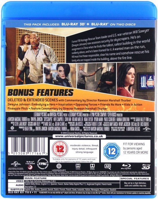 xXx: Return of Xander Cage [Blu-Ray 3D]+[Blu-Ray], Vin Diesel | Dvd's | bol