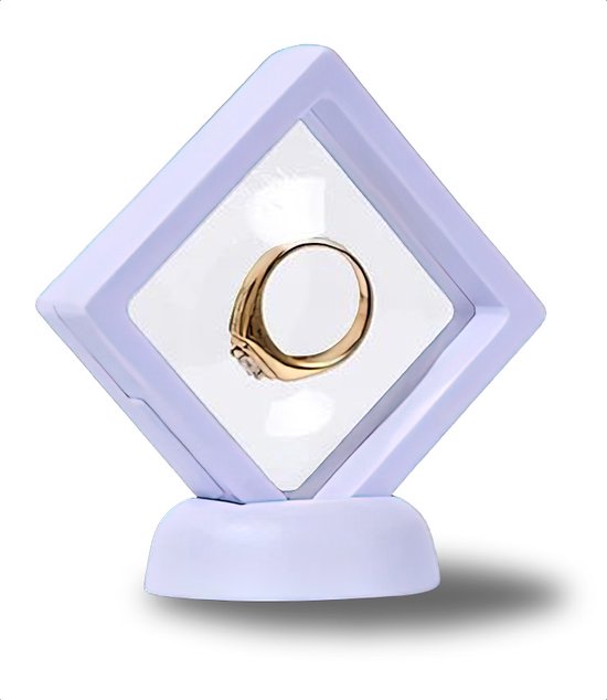 Ainy - Frame Display Wit 7x7cm | Sieradendoos / sieradenhouder ...