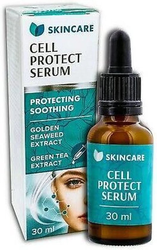 Cell Protect serum met zeewier extract & groene thee extract - 30 ml – SkinCare | bol