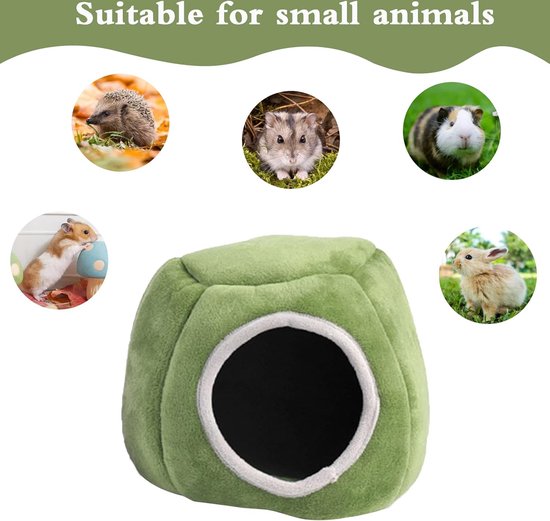 Cavia Bed Cave Gezellige Hamster Cavia Huis Hamster Bed met ...