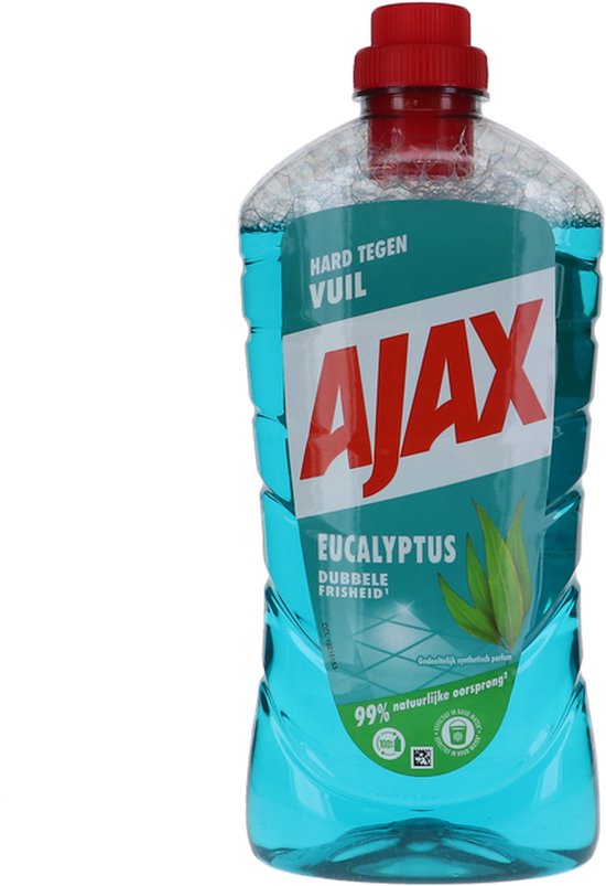 Ajax Allesreiniger Eucalyptus- 4 x 1000 ml voordeelverpakking | bol