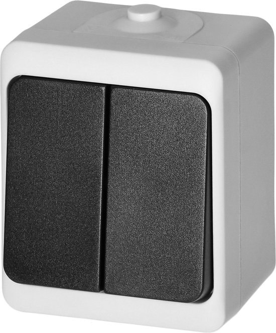 Serieschakelaar spatwaterdicht - Opbouw schakelaar IP54 ...