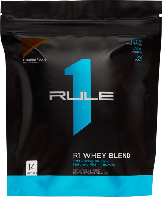 R1 Whey Blend (1lb) Chocolate Fudge | bol