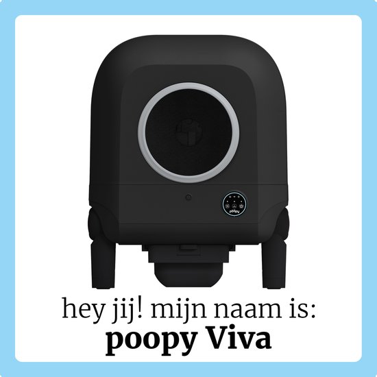 POOPY VIVA - Automatische Kattenbak met App - Zelfreinigende ...