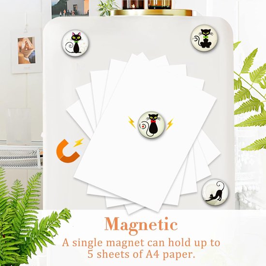 Koelkastmagneten, zwarte katten, 30 stuks, leuke grappige magneten ...