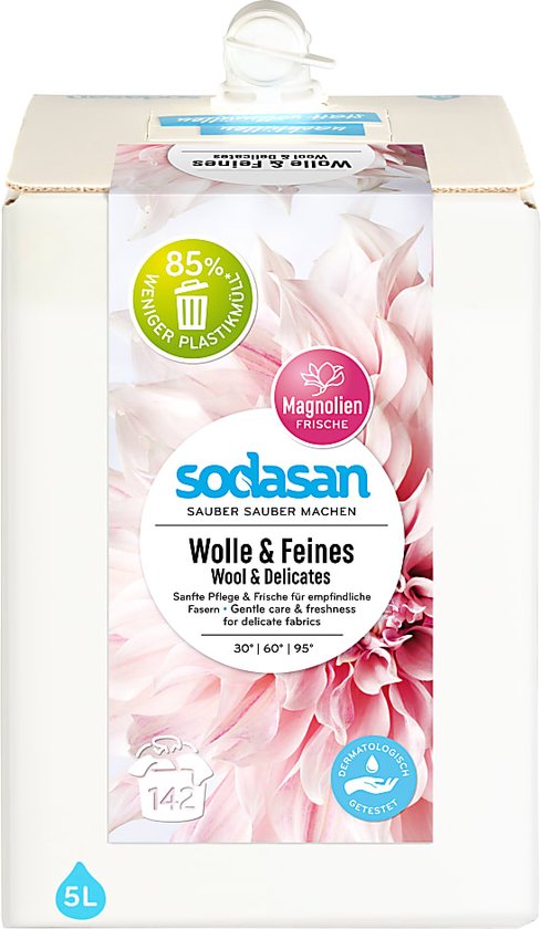Sodasan Wol & Fijnwasmiddel 5L | bol