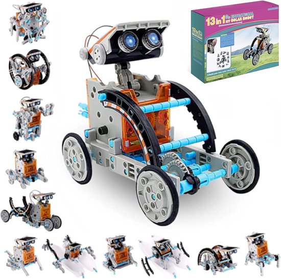 Robot Bouwpakket - Robot - Robot Bouwen - Experimenteerset - DIY Bouwpakket - Bouwsets | bol