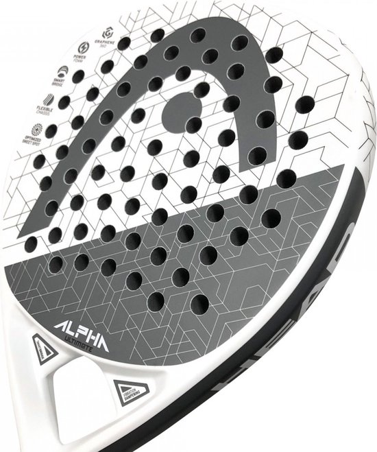 HEAD Graphene 360+ Alpha Ultimate (Teardrop) - 2022 padel racket grijs ...